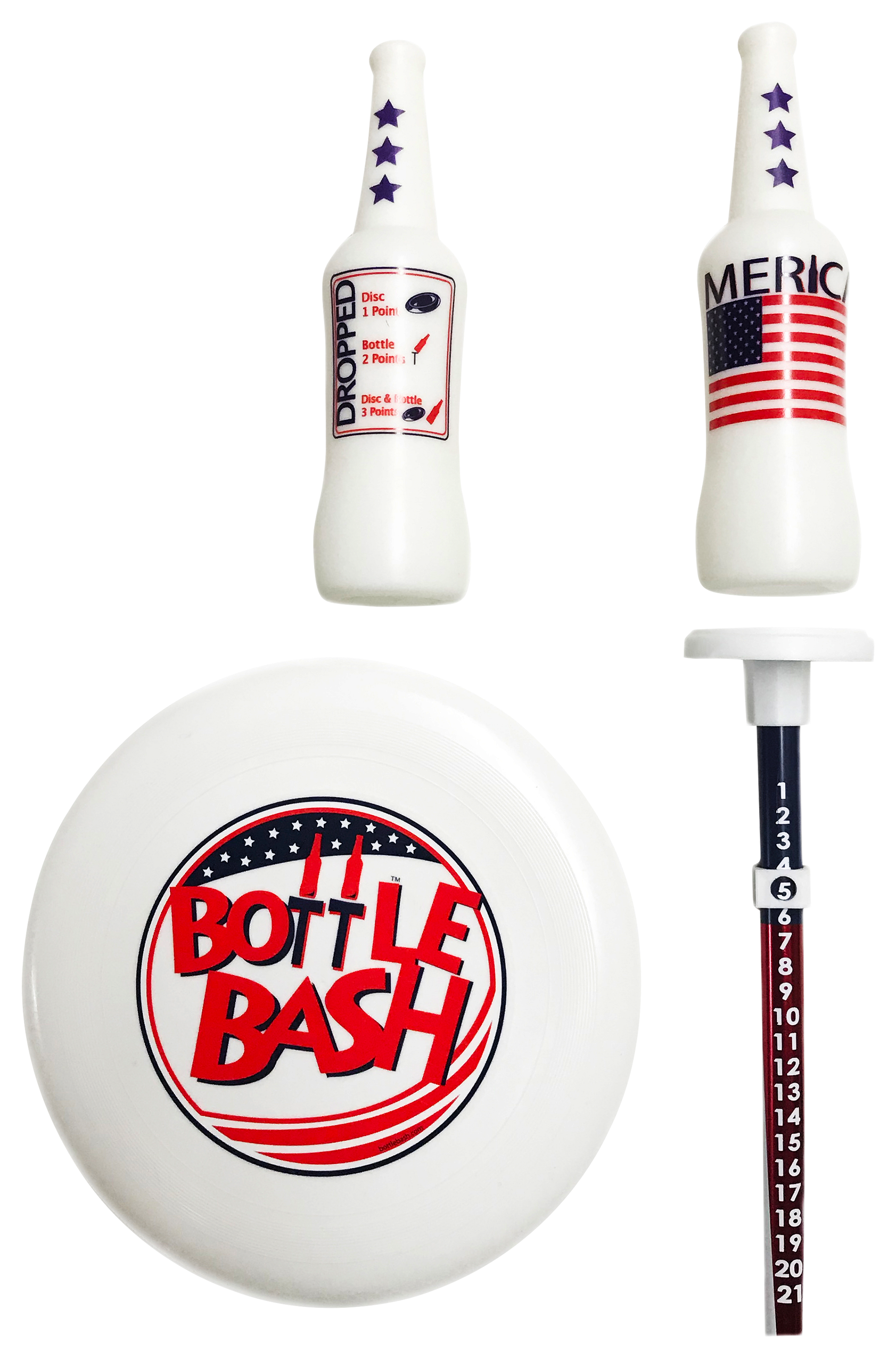 Poleish Sports Bottle Bash USA Game Set | Bass Pro Shops